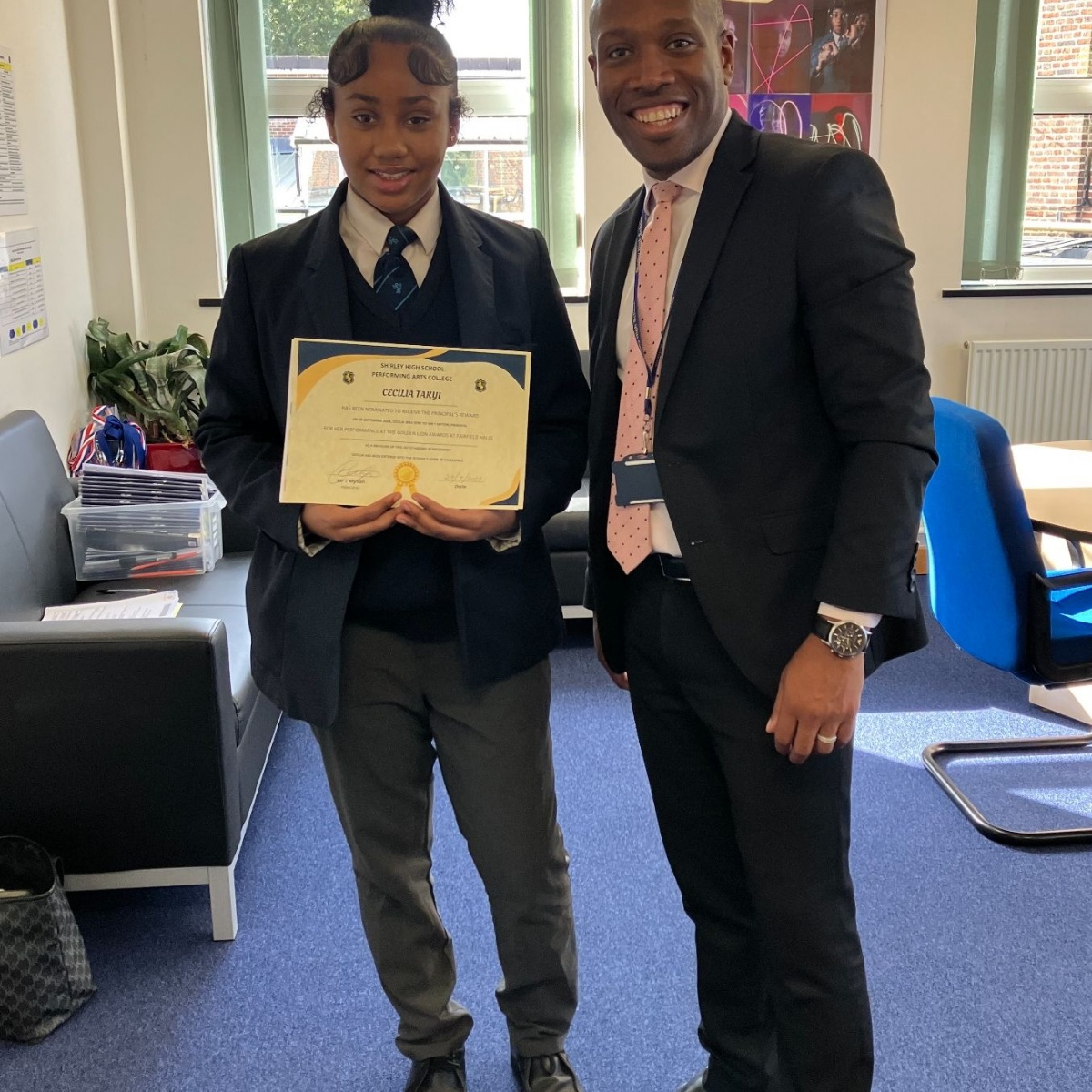 Shirley High School Performing Arts College - Golden Lion Awards ...